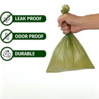 China Green EPI Plastic Biodegradable Bags For Pet Waste Poop Eco Friendly for sale