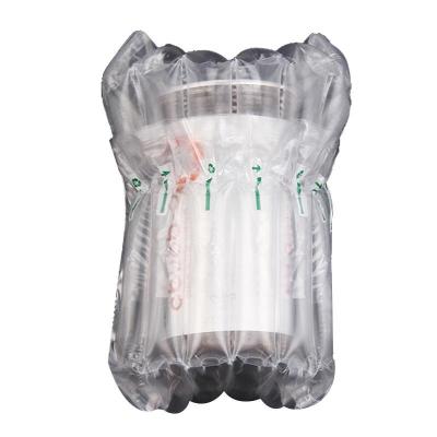 China 15CM LDPE PA Inflatable Air Column Bubble Wrap For Liquor Bottles for sale