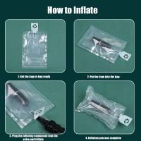 China Shockproof Inflatable LDPE Air Cushion Bags For Packing Inner Pillow for sale