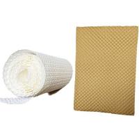 China Sustainabile Premium Honeycomb Kraft Bubble Paper Wrap Rolls For Packing for sale