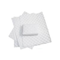 China Eco Friendly White Kraft Paper Bubble Wrap Packaging Flexible Lightweight OEM Bubble Pressing Paper Sheet Bubble Paper Sheet for sale