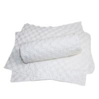 China Eco Friendly White Kraft Paper Bubble Wrap Packaging Flexible Lightweight OEM Bubble Pressing Paper Sheet Bubble Paper Sheet for sale