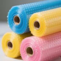 China Customizable Colorful Bubble Film For Safe And Secure Packaging Of ESD-Sensitive Electronic Devices for sale