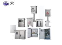 China Custom Metal Outdoor Power Distribution Box For Solar Energy / Courtyard / Street Lights for sale