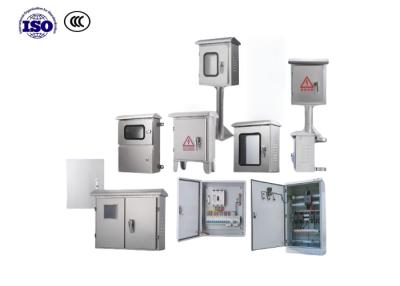 China Custom Metal Outdoor Power Distribution Box For Solar Energy / Courtyard / Street Lights for sale
