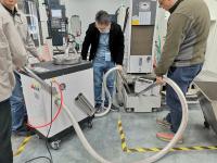 China Processing capacity 8000L Chip Sludge Removal Machine CNC Water Tank Cleaning for sale
