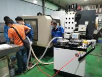 China Aluminum Chip Cleaning CNC Coolant Filter System Coolant Tank Cleaner for sale