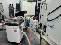 China Iron Aluminium Chip Sludge Removal Machine CNC Coolant Tank Cleaning for sale