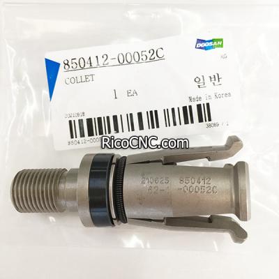 China 850412-00052 DIN40 CAT40 Gripper Tool Claw Collet Assy for Doosan Daewoo DNM DMC FFGDMC Machine for sale