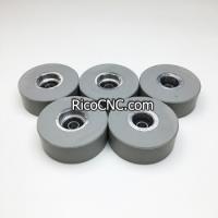 China 65x8x25mm Rubber Pressure Rollers Wheels for SCM KDT Edge Banding Machine for sale