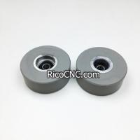 China 65x8x25mm Rubber Pressure Rollers Wheels for SCM KDT Edge Banding Machine for sale