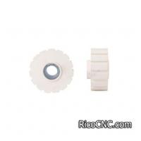 China Rubber Pressure Rollers 62x16x24 Straight Gear Wheels for Cehisa Edgebander for sale
