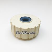 China Rubber Pressure Rollers 62x16x24 Straight Gear Wheels for Cehisa Edgebander for sale