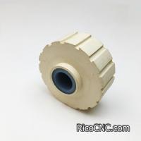 China Rubber Pressure Rollers 62x16x24 Straight Gear Wheels for Cehisa Edgebander for sale