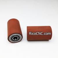 China Rubber Feed Roller 33x10x55mm with Bearing for Woodworking Edgebanding Machine for sale