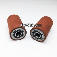 China Rubber Feed Roller 33x10x55mm with Bearing for Woodworking Edgebanding Machine for sale