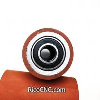 China Rubber Feed Roller 33x10x55mm with Bearing for Woodworking Edgebanding Machine for sale