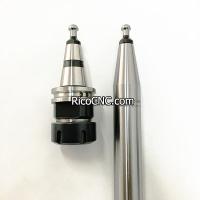 China ISO30 Taper Spindle Runout Precision Test Bars Arbors with HSD Type Pull Stud for sale