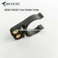 China Black ISO30 SK30 DIN69871 CNC automatic tool changer parts tool forks for ATC HSD Spindle for sale