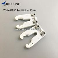 China CNC tool changer gripper white BT30 tool clip for auto tool changer CNC router machines for sale