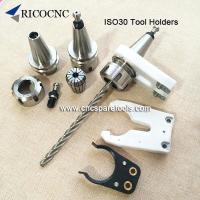 China CNC ISO30 ER32 tool holder cone with pull stud for auto tool changer HSD spindle CNC router for sale