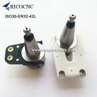 China CNC ISO30 ER32 tool holder cone with pull stud for auto tool changer HSD spindle CNC router for sale