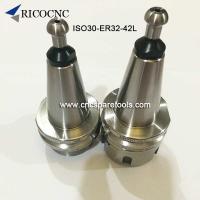 China CNC ISO30 ER32 tool holder cone with pull stud for auto tool changer HSD spindle CNC router for sale