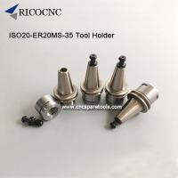 China CNC Machines ISO20 ToolHolders ISO 20 ER20 Collect Chucks for auto tool changer spindles for sale
