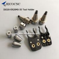 China CNC Machines ISO20 ToolHolders ISO 20 ER20 Collect Chucks for auto tool changer spindles for sale