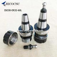 China Woodworking CNC router ISO30 ER32 60 Tool holder Collet Chuck with HSD Pull Stud for sale
