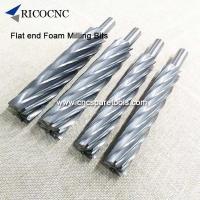 China HSS flat endmills CNC foam cutting router bits for routing eps foam cutting CNC for sale