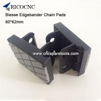 China Biesse Edgebander parts 80x62mm Track Pads Conveyor Chain Pads for Edgebanding Machine for sale