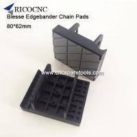 China Biesse Edgebander parts 80x62mm Track Pads Conveyor Chain Pads for Edgebanding Machine for sale