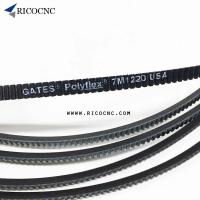 China Industrial Belt USA Drives Gates Polyflex Black V Belt 7M1220 for sale