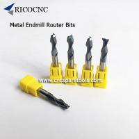 China ALTISIN Coating Tungsten Solid Carbide CNC spiral Router Bits for Metal Cutting for sale