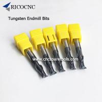 China ALTISIN Coating Tungsten Solid Carbide CNC spiral Router Bits for Metal Cutting for sale