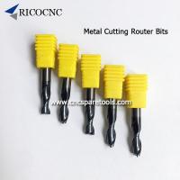China ALTISIN Coating Tungsten Solid Carbide CNC spiral Router Bits for Metal Cutting for sale