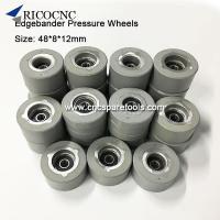 China woodworking edgebander machines 48x8x12mm Pressure Roller Wheels with bearings for sale for sale