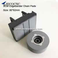 China Woodworkimg edgebanding machine parts 80x62mm Track Pads Conveyor Chain Pads manufacturer for SCM Edgebander machine for sale