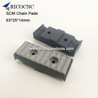 China SCM edgebander parts 63x25x14mm Track Pads Conveyor Chain Pads for SCM Edgebander for sale