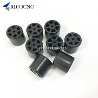 China Biesse Black Plastic Edgebander Panel Support Beam Roller Side Wheels for automatic edge banding machines for sale