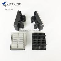 China High quality 80x62x18mm HOMAG Edgebander Rubber Track Pads Conveyor Chain Pad for sale