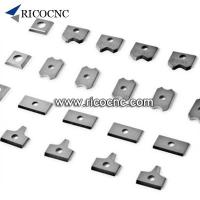 China Edgebander Solid Carbide Profile Scraper Edge Trimmer Insert Knives for EdgeBanding Machine for sale