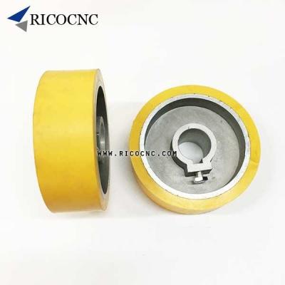 China Rubber Feeder Roller Wheels for Weinig SCM Woodworking Planer Moulders for sale
