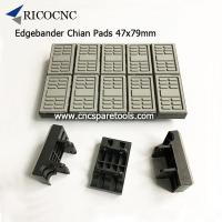 China Edgebanding machine 47x79mm Conveyance Chain Track Pads for Comeva Compacta 4 Edge Bander for sale