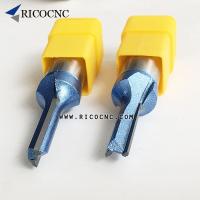 China CNC router Carbide Two Flutes Straight Bit for Man-made Wood Boards Cutting for sale