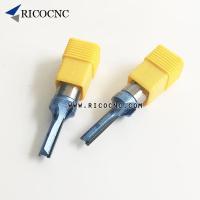 China CNC router Carbide Two Flutes Straight Bit for Man-made Wood Boards Cutting for sale