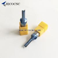 China CNC router Carbide Two Flutes Straight Bit for Man-made Wood Boards Cutting for sale