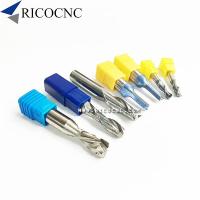 China CNC router Carbide Two Flutes Straight Bit for Man-made Wood Boards Cutting for sale