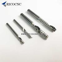 China Solid Carbide single flute spiral CNC Router Bits for Acrylic Cutting for sale